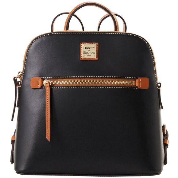 Dooney & Bourke | Bags | Dooney Bourke Wexford Leather Backpack Black ...